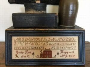 Emily Holt Sampler – HomeSpunPrims by Lori