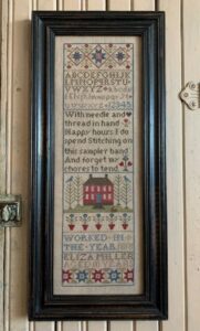 Eliza Miller Sampler – HomeSpunPrims by Lori